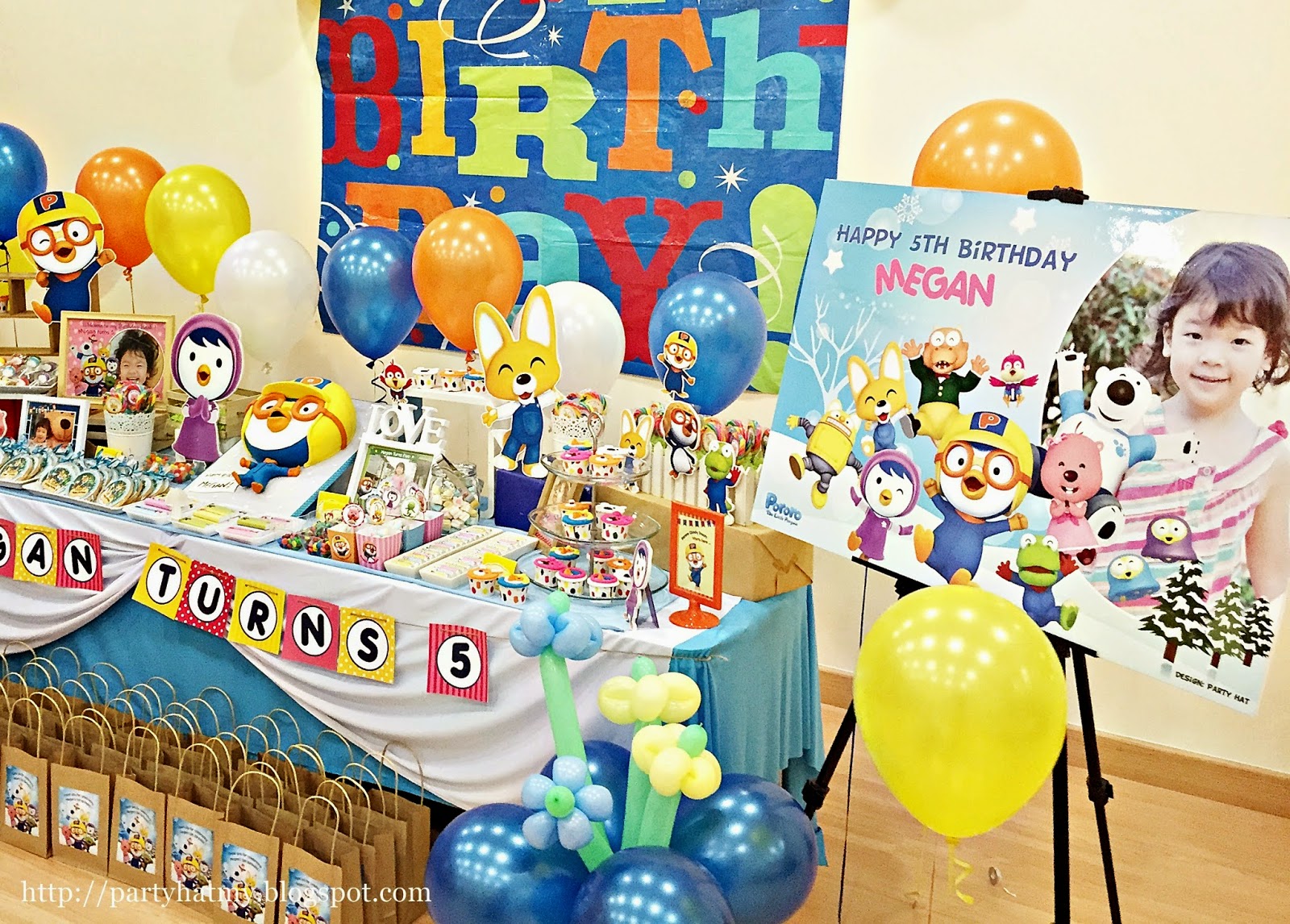 Party Hat: Megan's Pororo and Friends Birthday Party