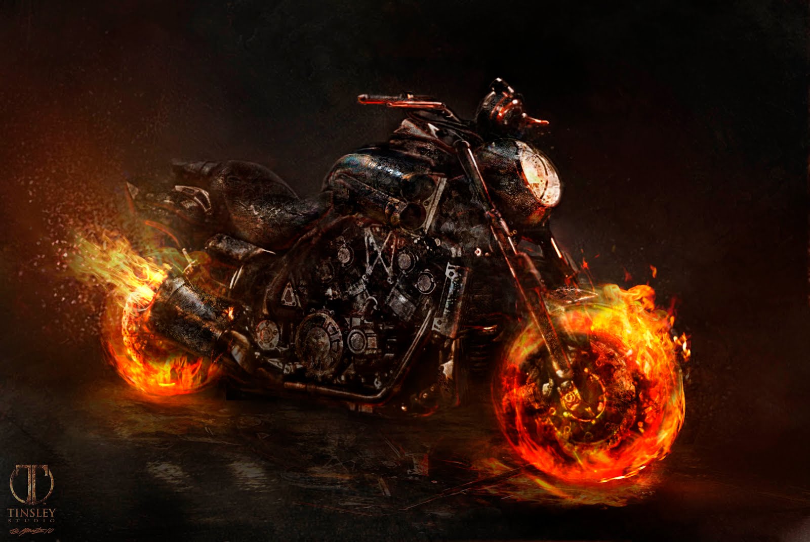 Ghost Rider Spirit of Vengeance designs.
