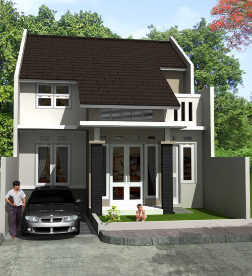 44 Model Atap Rumah Minimalis 2 Lantai yang Elegan - Rumahku Unik