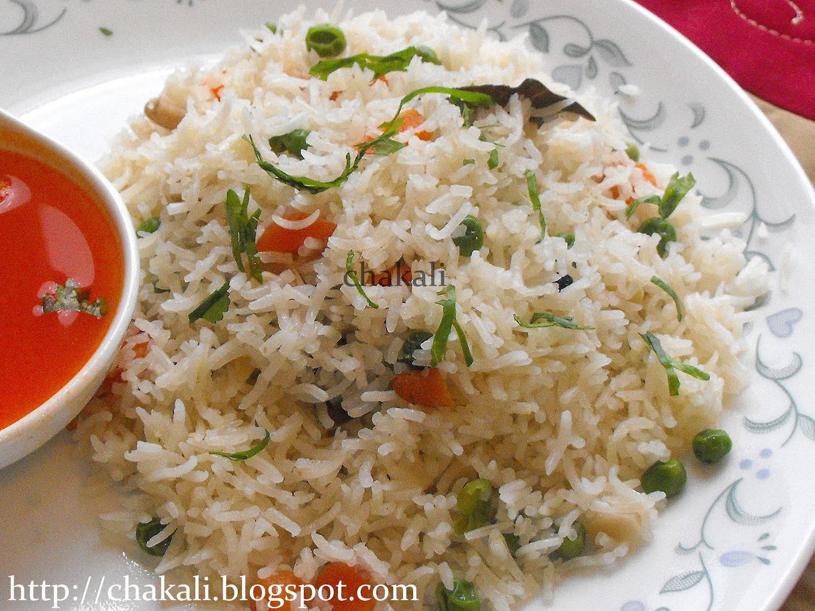 व्हेजिटेबल पुलाव - Vegetable Pulao | चकली