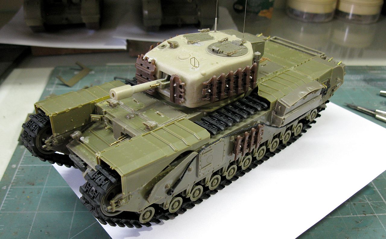Panzerserra Bunker- Military Scale Models in 1/35 scale: Churchill Mk V ...