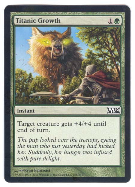 Magic the Gathering Adventures: M12 Green Non-creatures 2 of 2