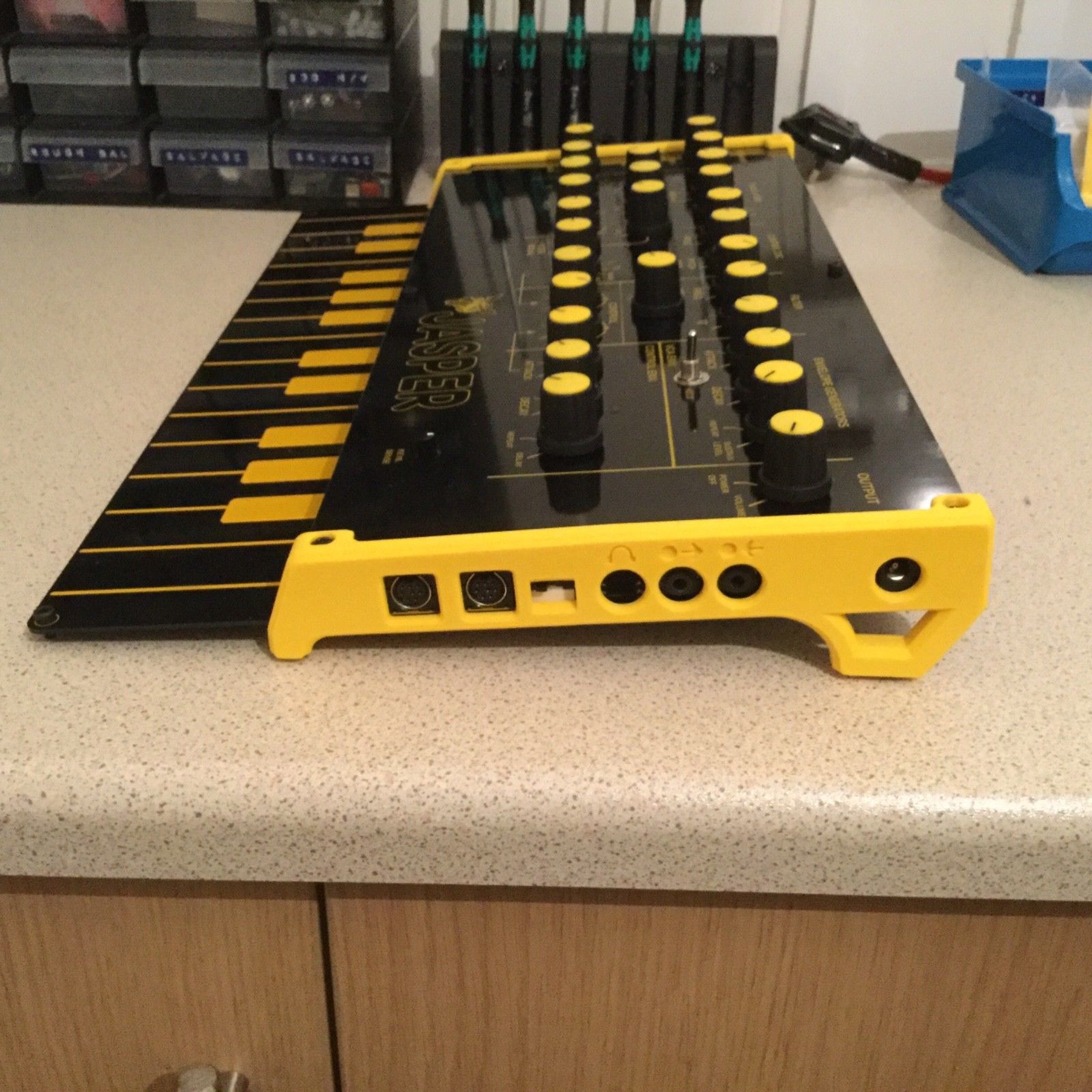 MATRIXSYNTH: Jasper Wasp clone hybrid analogue digital mono synth