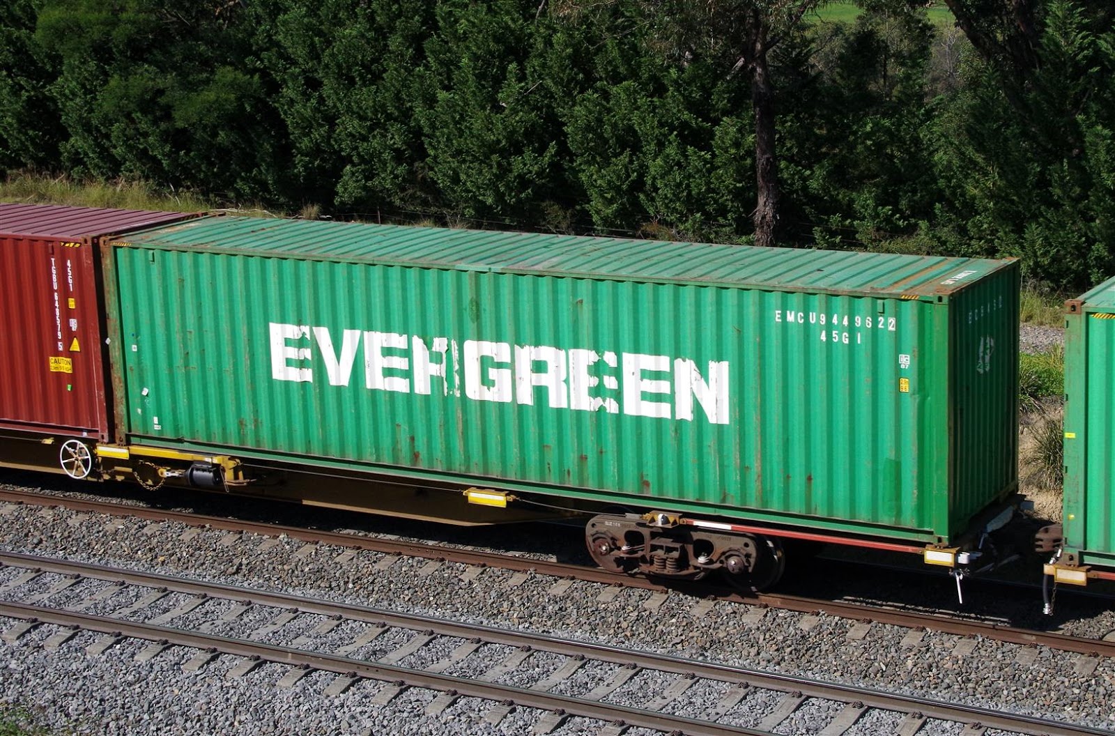 Rollingstock News: Evergreen 45G1 Containers