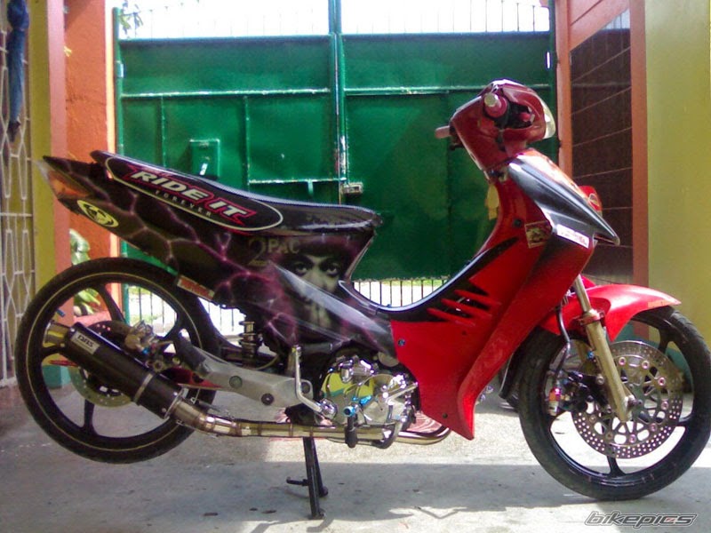 Kumpulan Foto Modifikasi Motor Suzuki Shogun SP Terbaru - Otomotiva