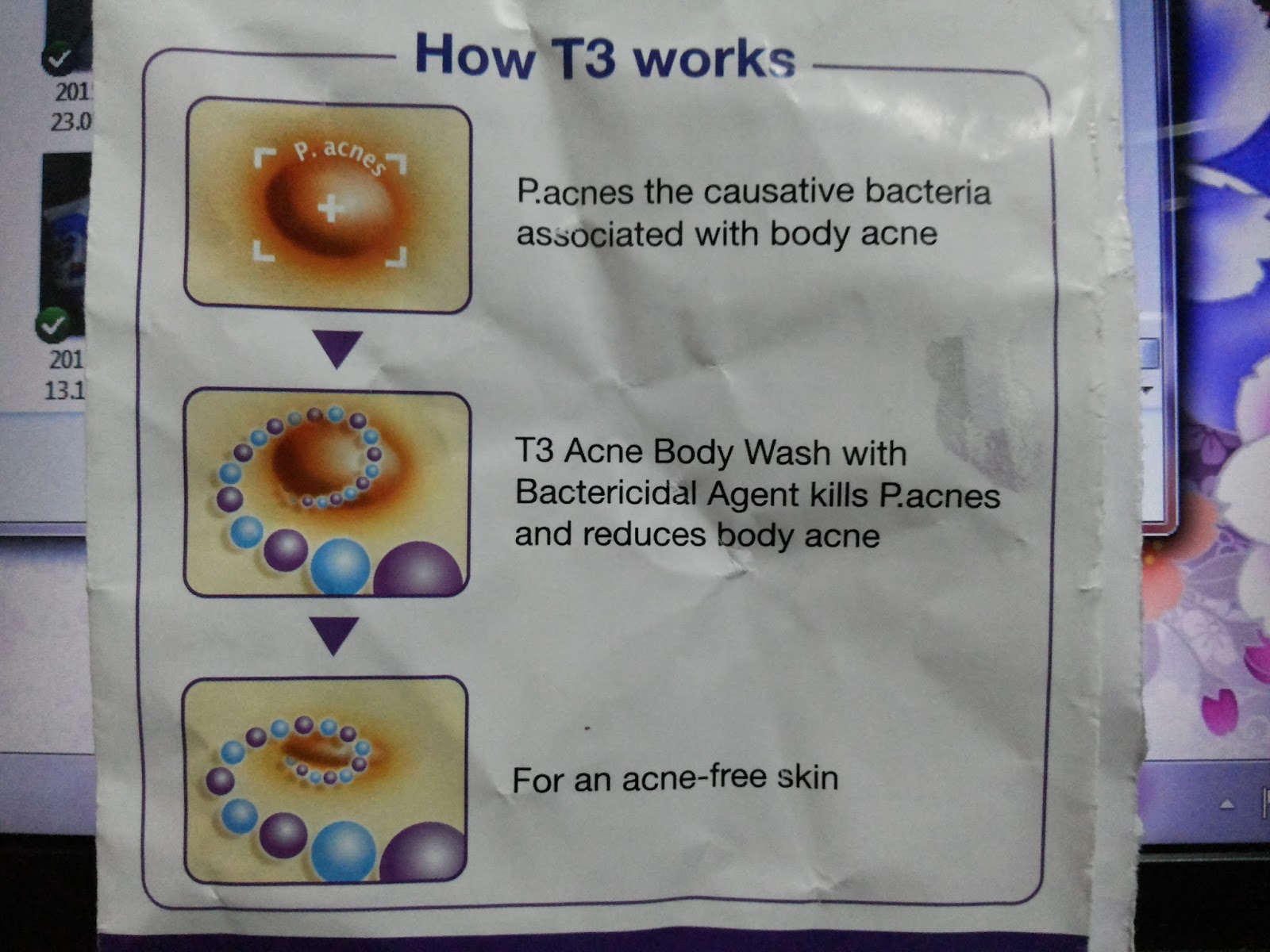 Mimamimoth: Freebies dari T3 Acne BodyWash dan Acne Facial Foam