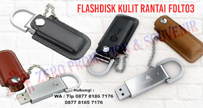 Jual Usb Kulit Promosi - Flashdisk Kulit Rantai FDLT03 | Barang Promosi ...