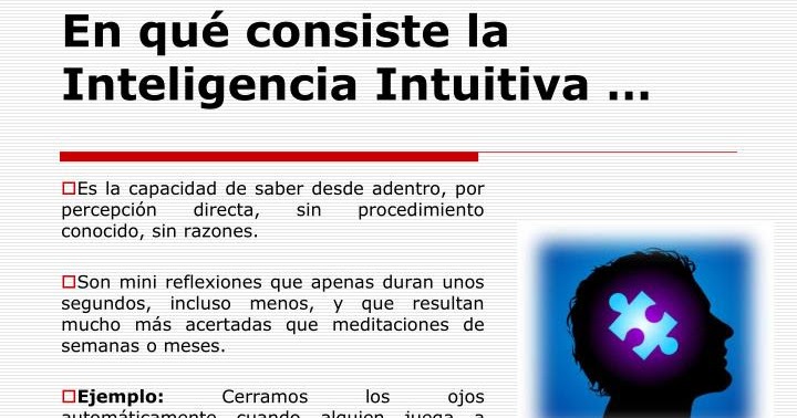 Hemisferio: Inteligencia intuitiva