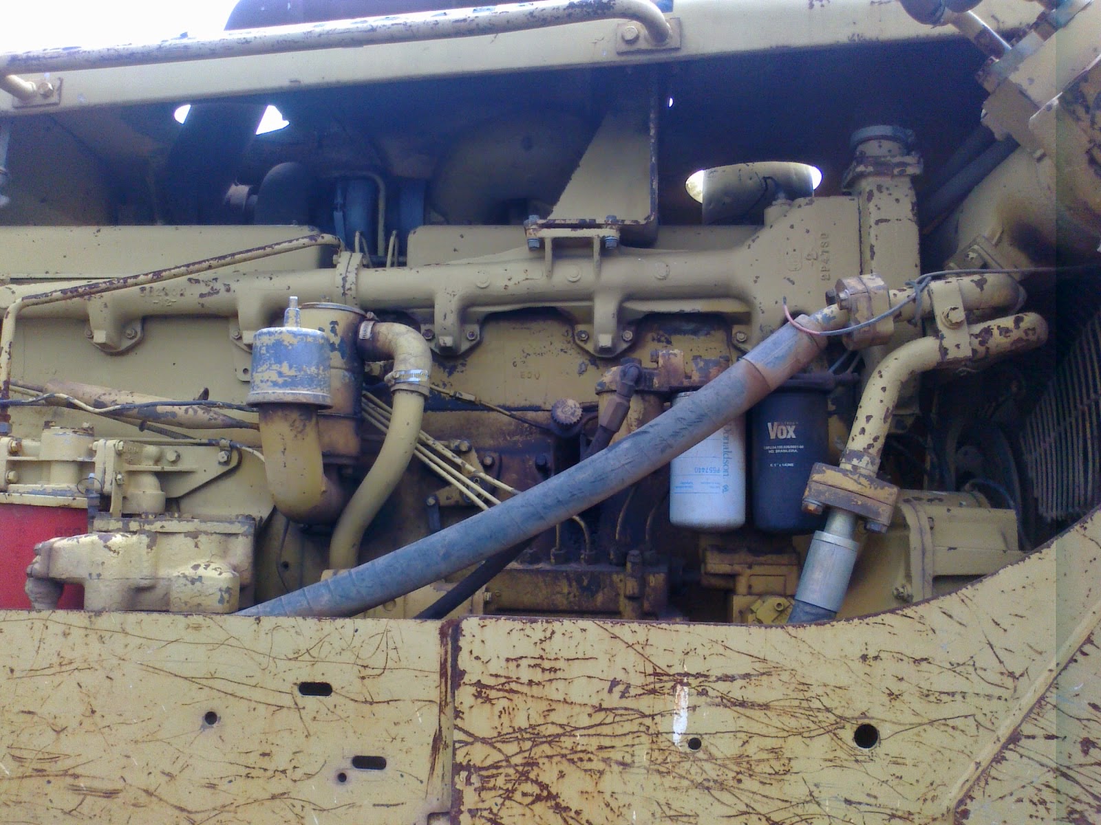 Tratores e Máquinas: Motor D8 K Caterpillar.