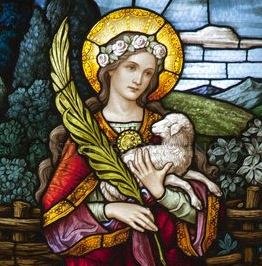 ST JOSEPH'S ABBEY, SPENCER MA: Memorial of Saint Agnes