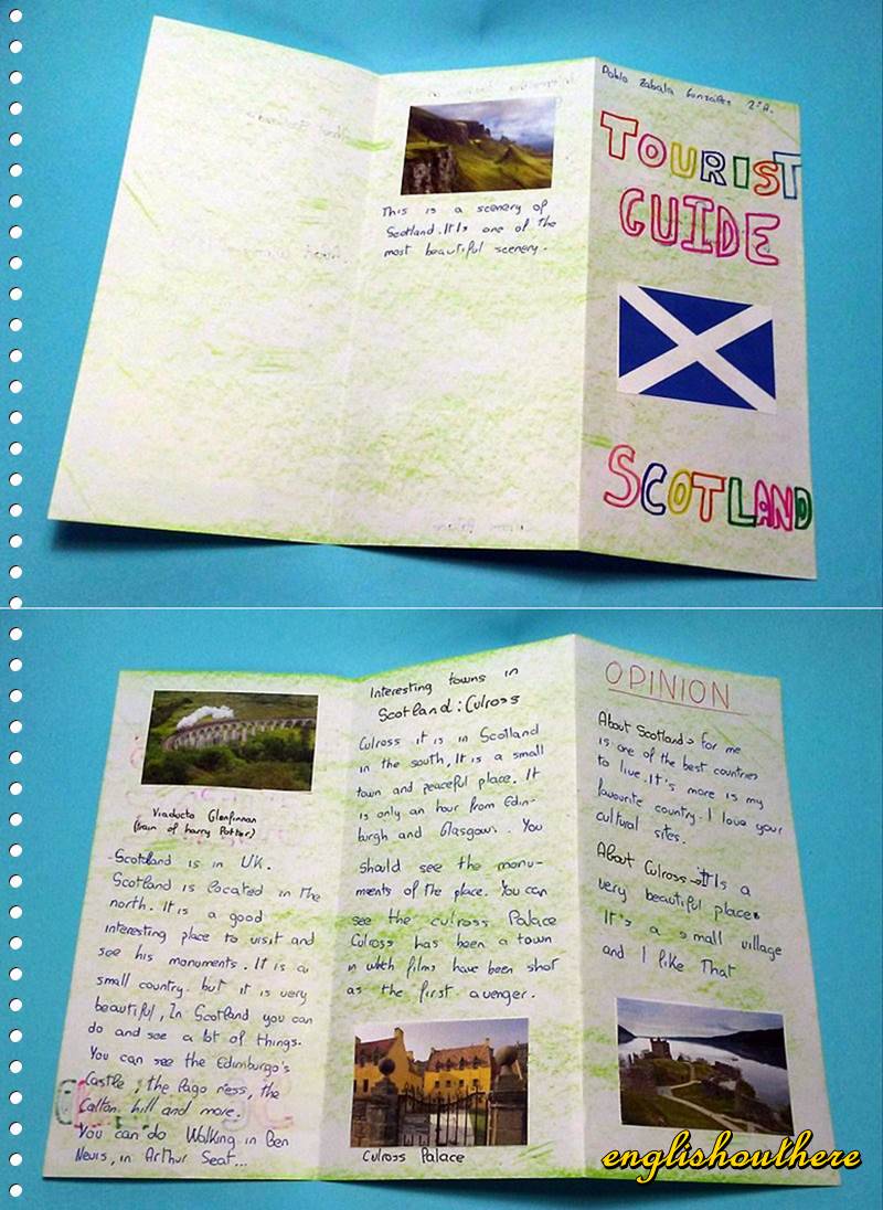 English Out Here: [2º A] Travel brochures by....2º A