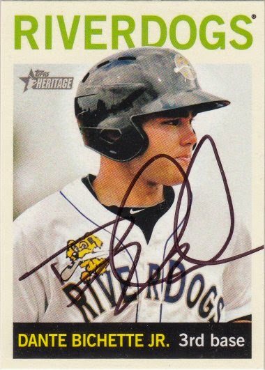 Daily Autograph: Dante Bichette, Jr.
