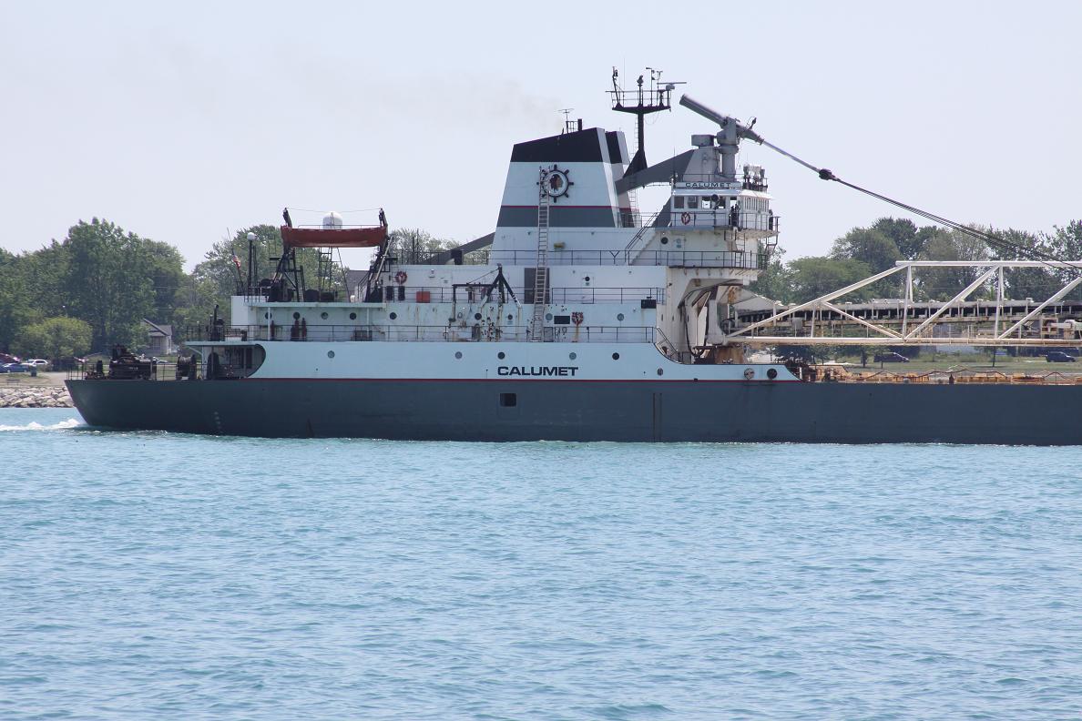 Michigan Exposures: Last Ship of the Day...the Calumet
