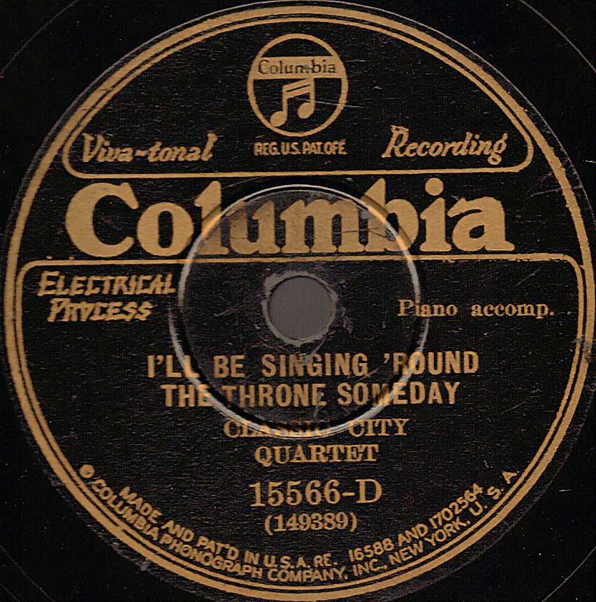 Allen`s archive of early and old country music.: Classic City Quartet ...