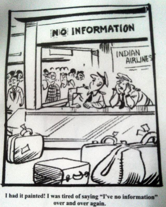 R.K. Laxman's Cartoons: Air India - II