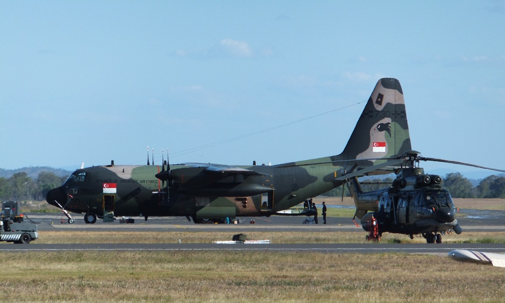 Central Queensland Plane Spotting: Republic of Singapore Air Force ...