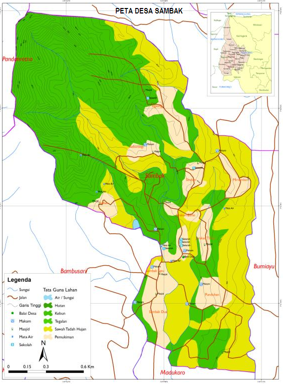 Download Peta Desa Purworejo PNG