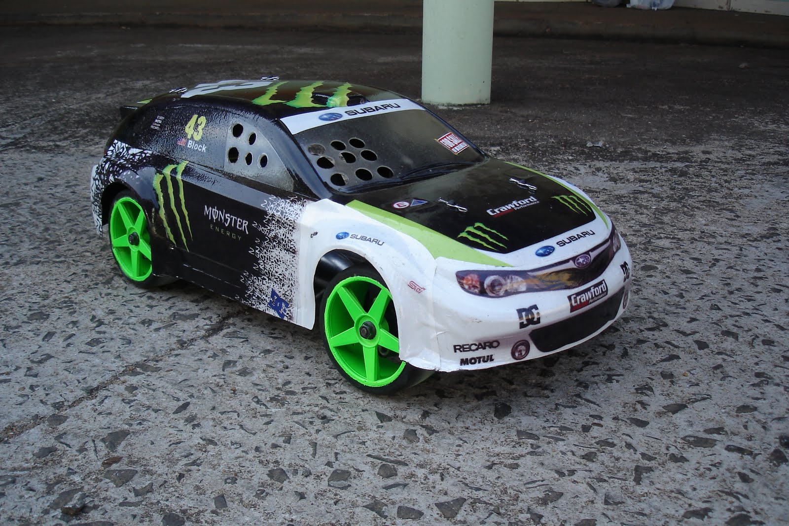 by Marcos SS: Subaru DRX Kyosho R/C 1:9