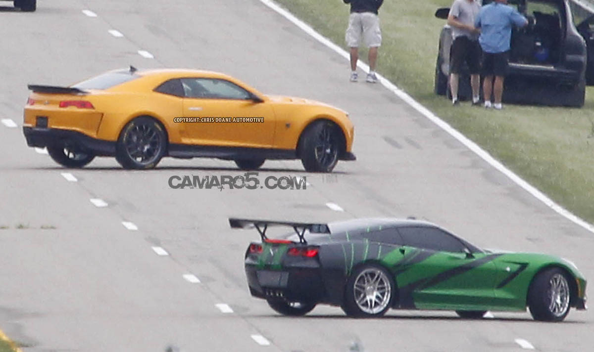 Transformers News: TF4: New Bumblebee Camaro