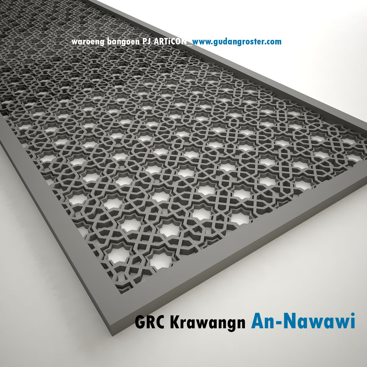 GRC ARTIKON: Alternatif Desain/Motif GRC Krawangan (Islamic Geometric ...