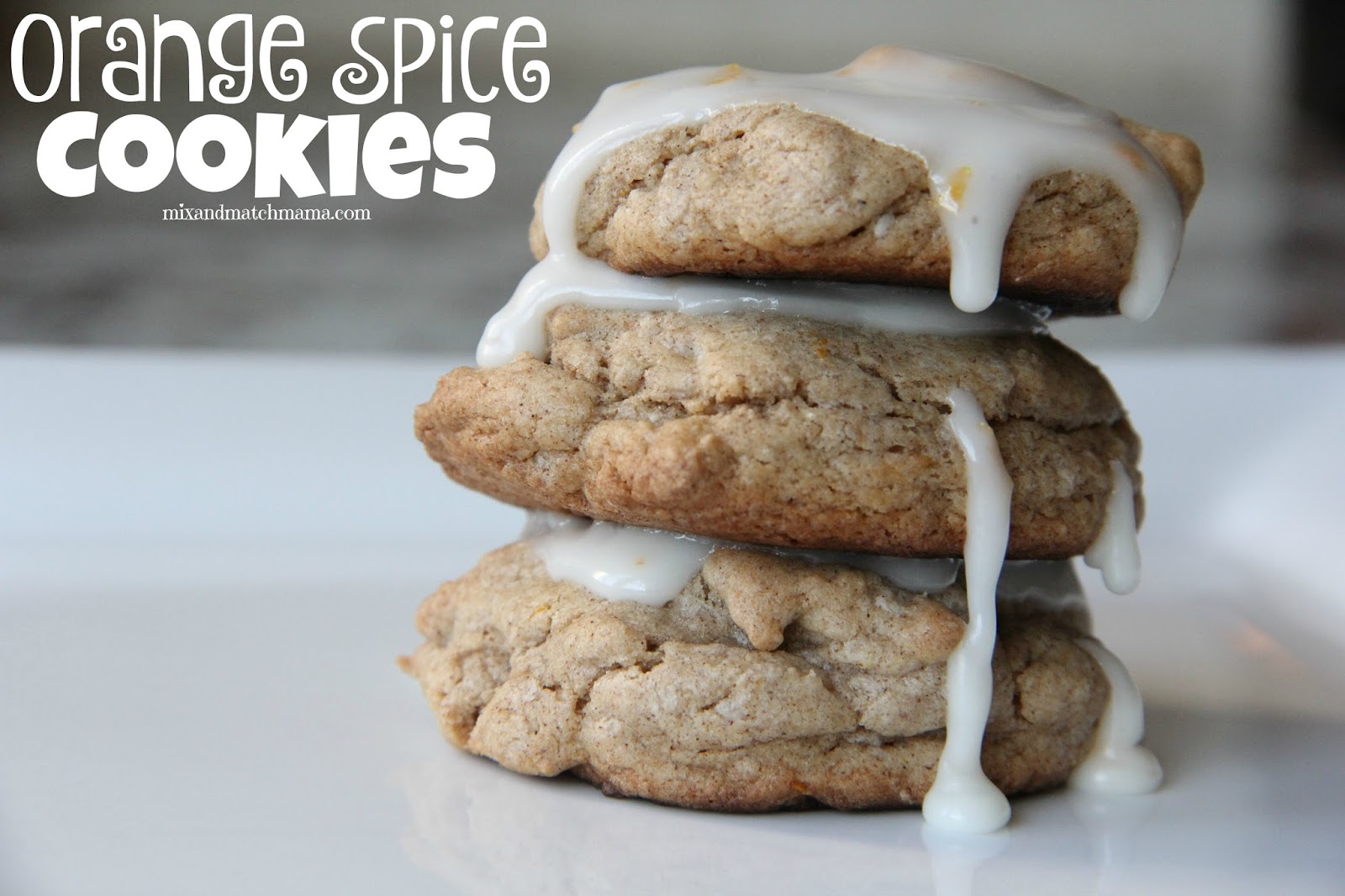 Orange Spice Cookies Recipe | Mix and Match Mama