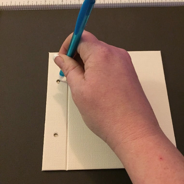 Scrap'n With Flair: Mini Monday - Binding With Metal Fasteners