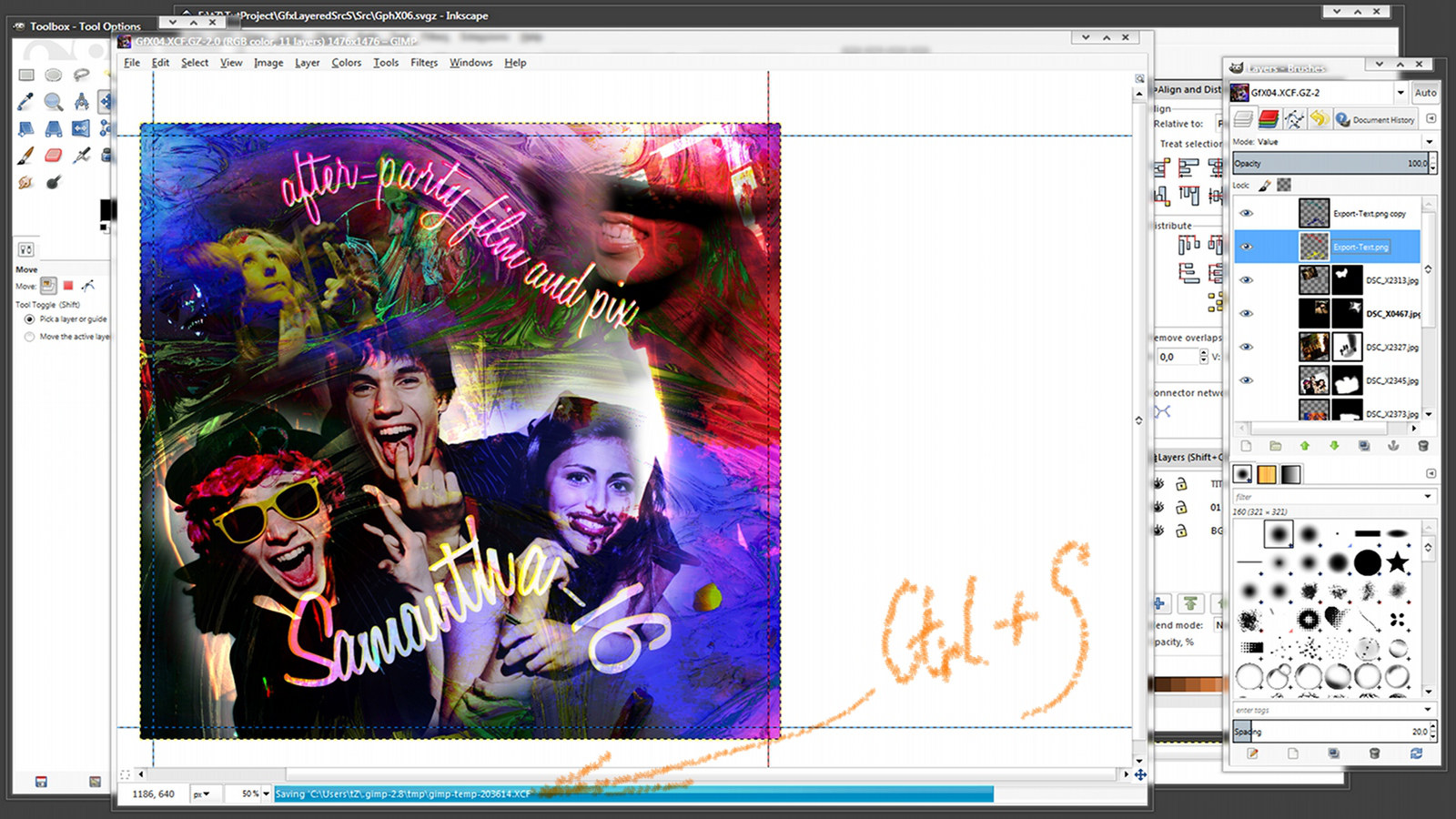 CD/DVD-Cover tutorial ~ bl(ツ)t project