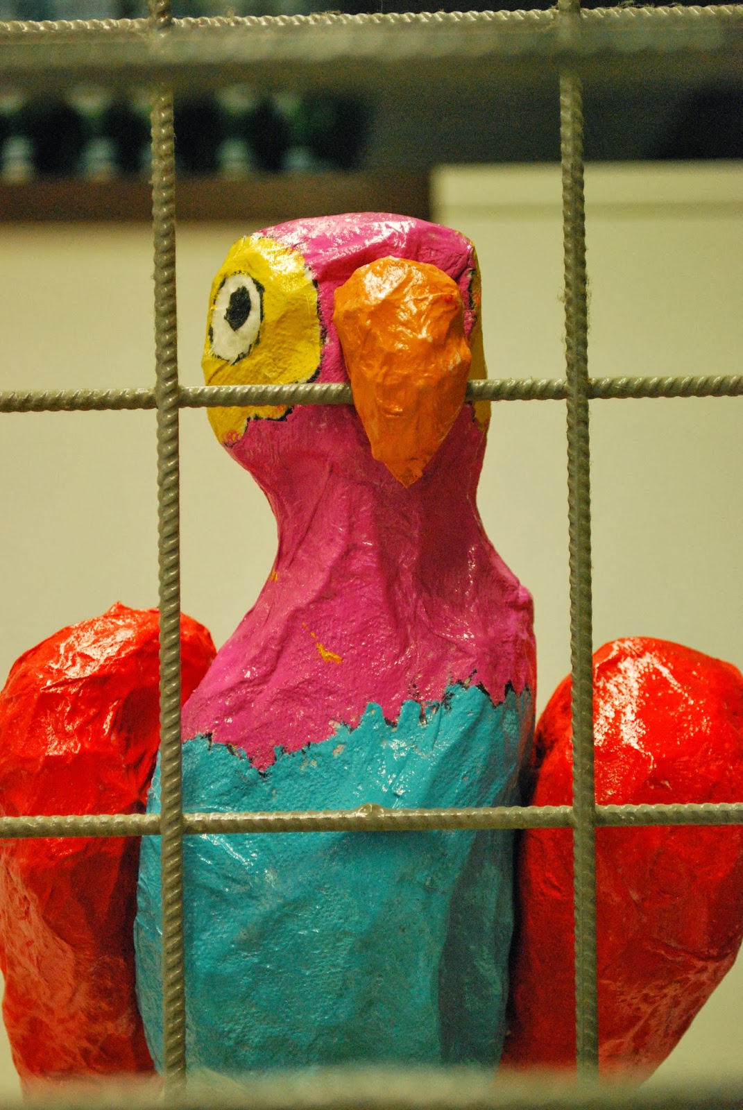 Plastische Opvoeding OLV Ter Duinen Campus Heist: 2 Bdvv Papegaai in ...