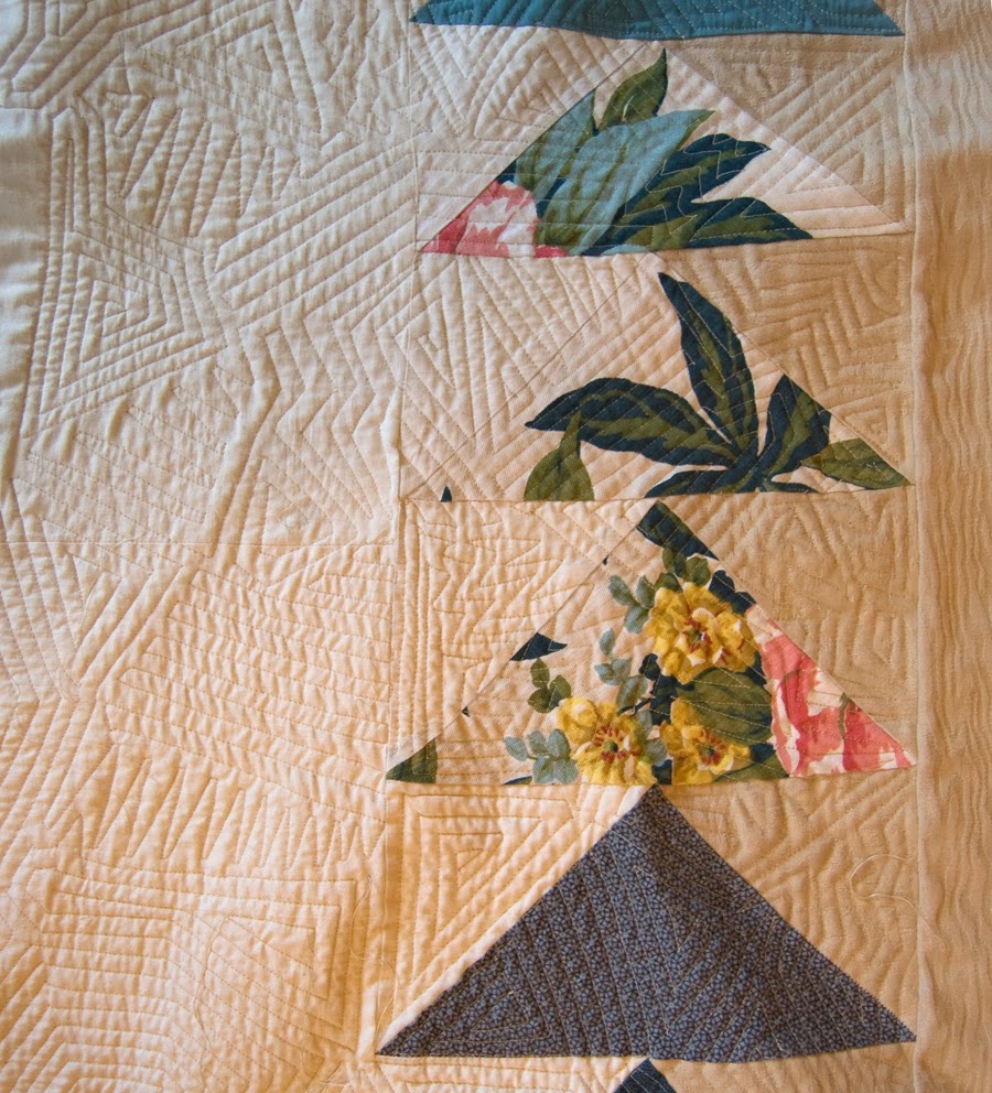 birds of the air quilts: summer rose placemats & "flying north" quilt