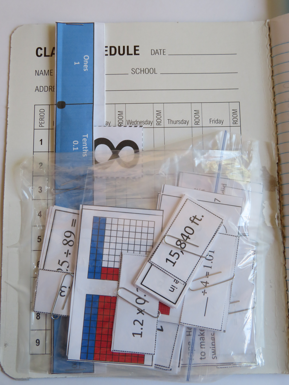 Teaching with Heart Matters : #Teachinghack No. 4: A pocket full of math