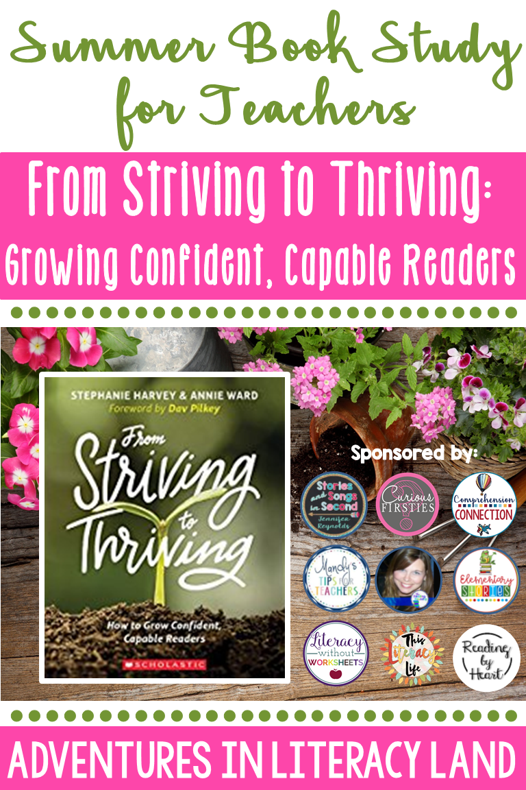 From Striving to Thriving: The Introduction | Adventures in Literacy Land