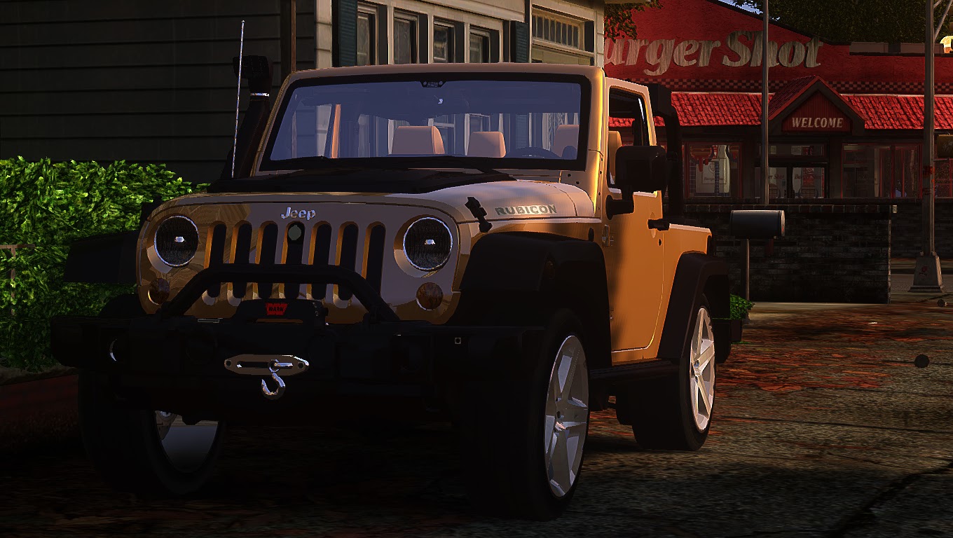 Jeep Wrangler 2012 GTA IV Convertido por Rafa - GTA IV Mods, Carros e motos
