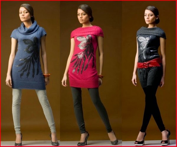 Long Shirts with Jeans Collection 2014 | Long Shirts with Tight Jeans ...