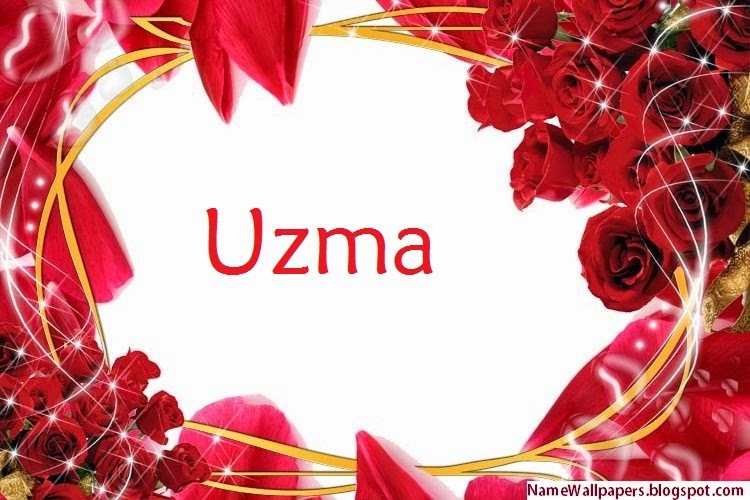 Uzma Name Wallpapers Uzma ~ Name Wallpaper Urdu Name Meaning Name ...