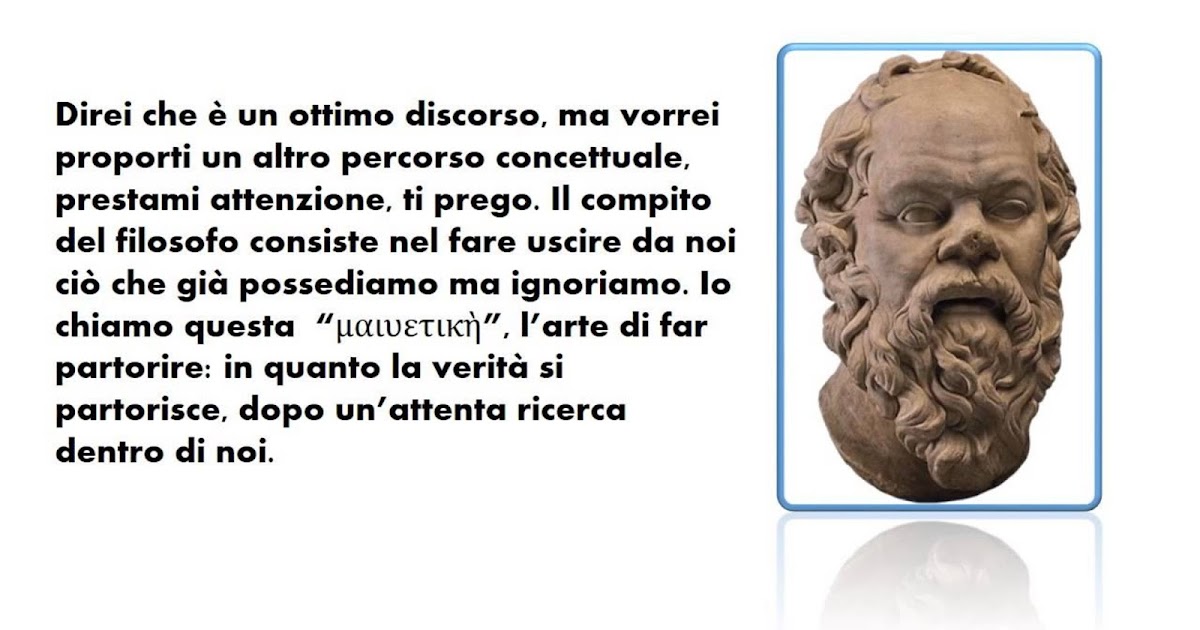 RIFLESSIONI CULTURALI: SOCRATE