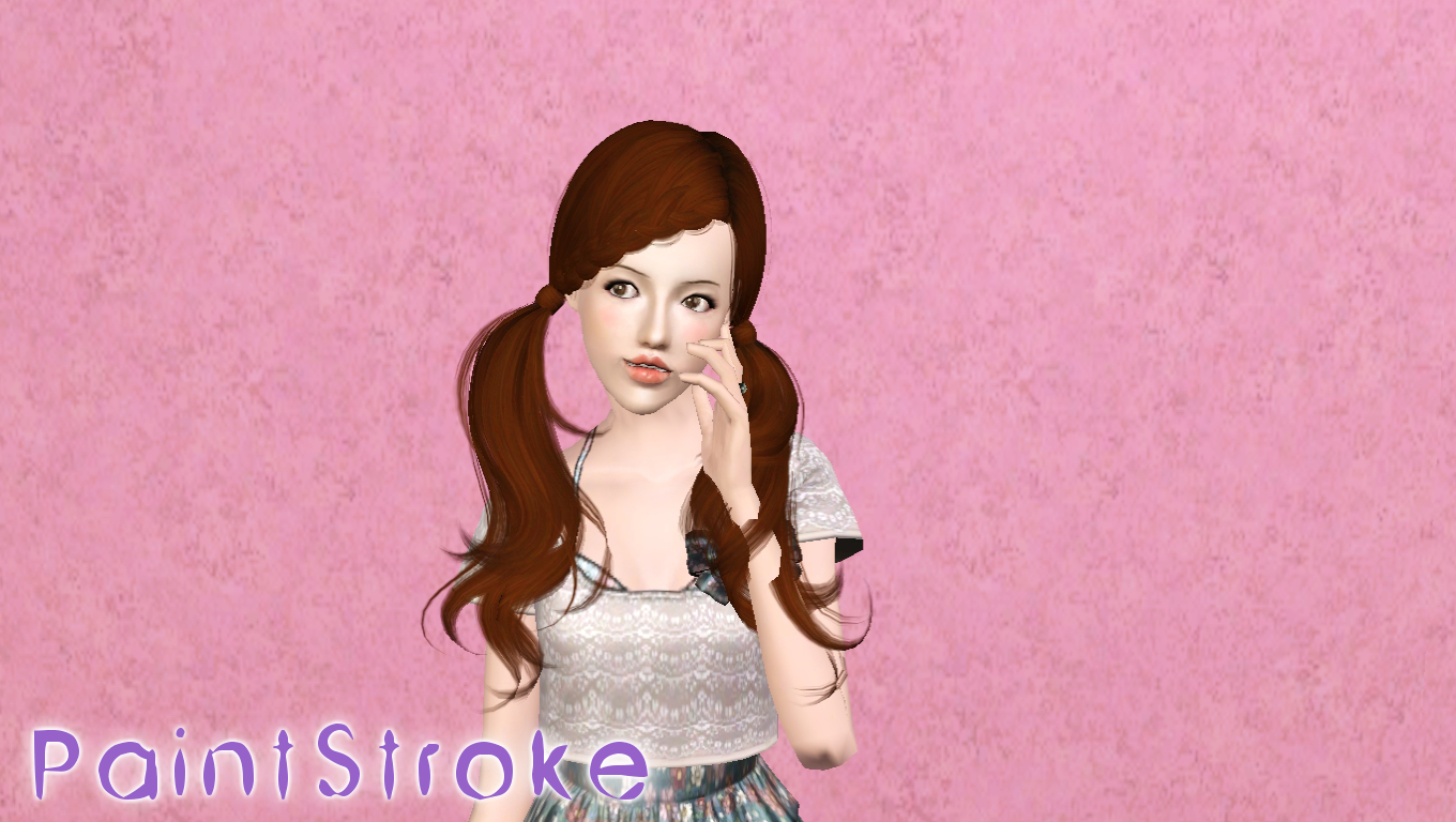 Cute Sims 3 Things For You!: Butterfly Sims 052 Hair Retexture