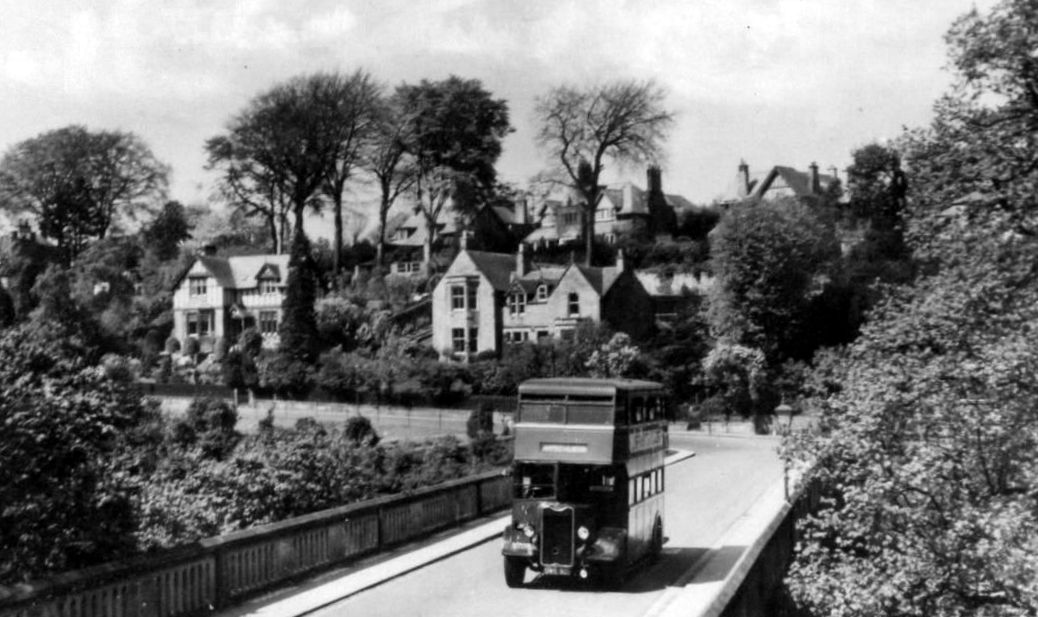 Tour Scotland: Old Photograph Bridge Colinton Scotland
