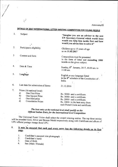 2017 International Letter-Writing Competition for Young People ...