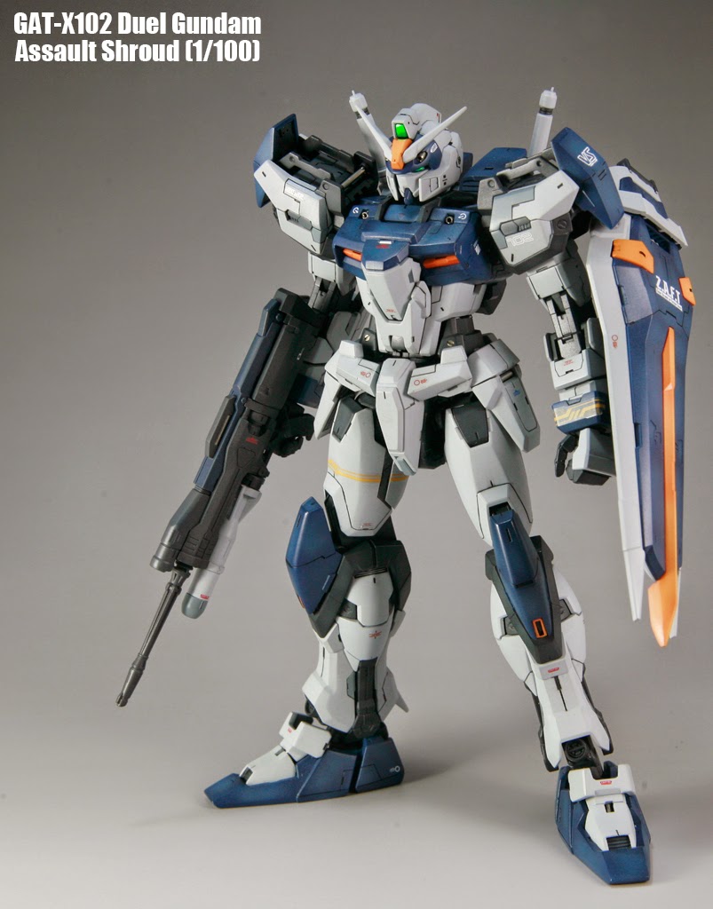 Custom Build: MG 1/100 Duel Gundam Assaultshroud