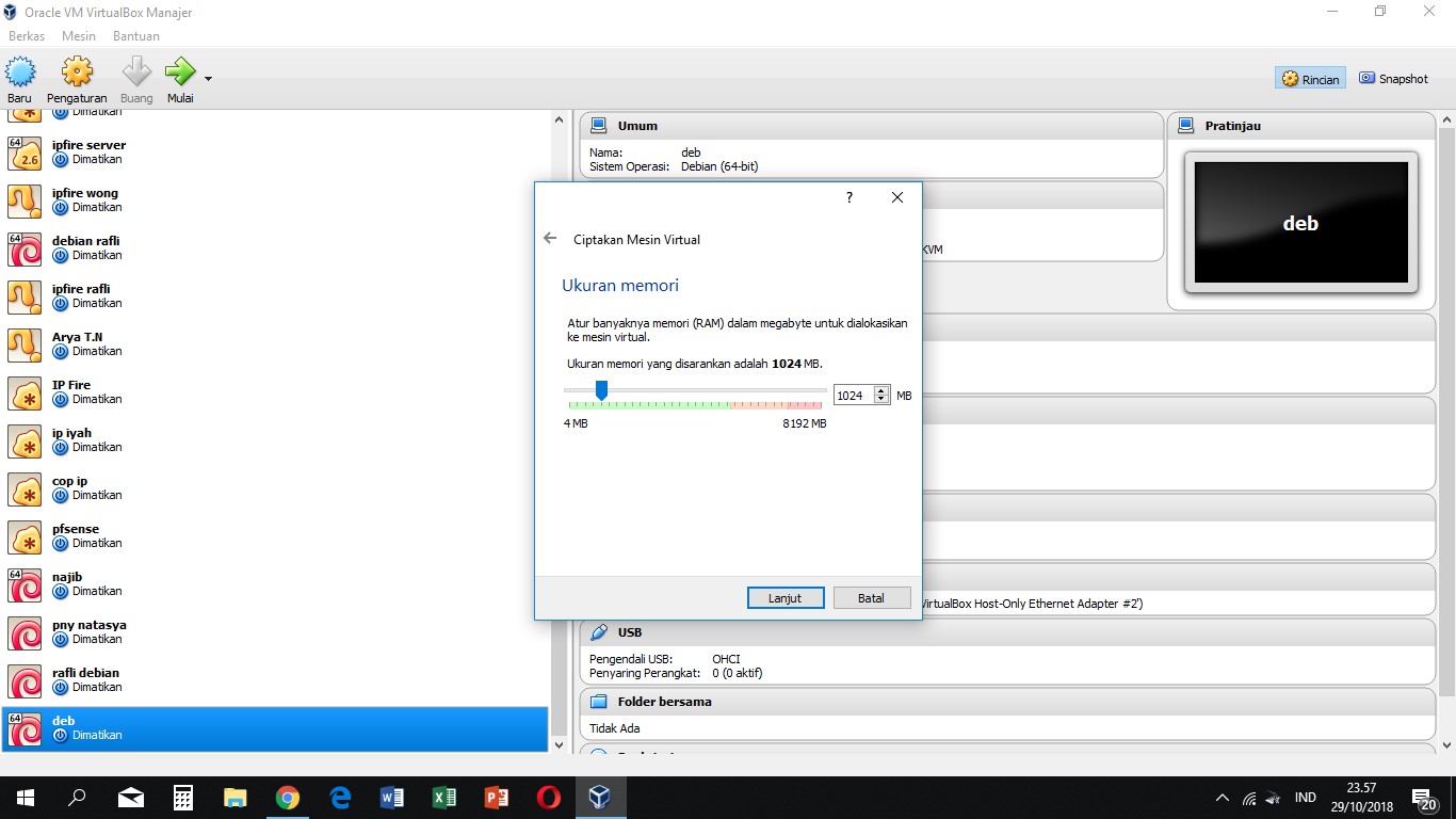 Langkah - Langkah Cara Instalasi Debian 8 di VirtualBox Lengkap
