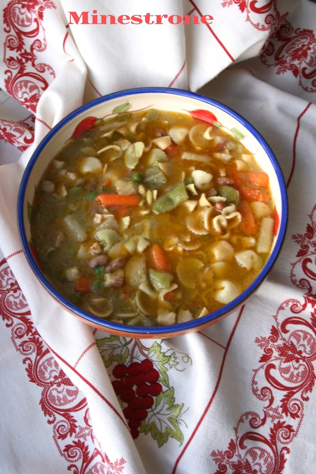 SOPA MINESTRONE | El Ágora de Ángeles