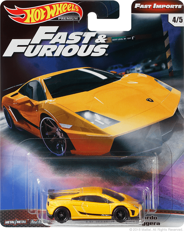 Hot Wheels Fast Furious Premium Mix 1 : Fast Imports - American Diecaster
