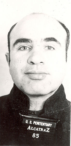 Historical men and women: Al Capone, aka Scarface