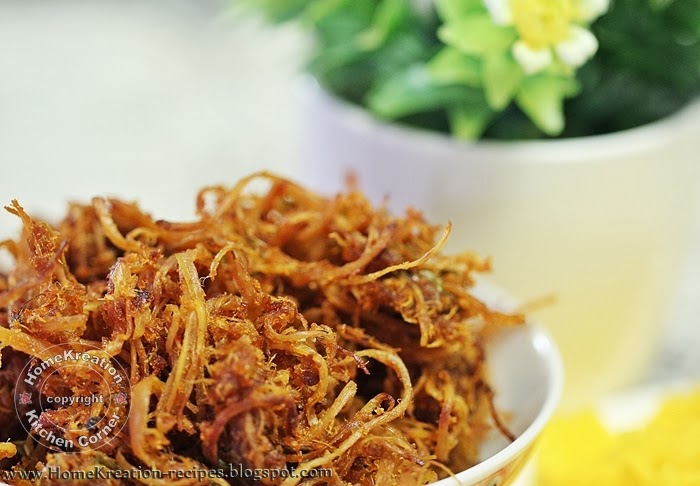 HomeKreation - Kitchen Corner: Chicken Floss II (Serunding Ayam II)