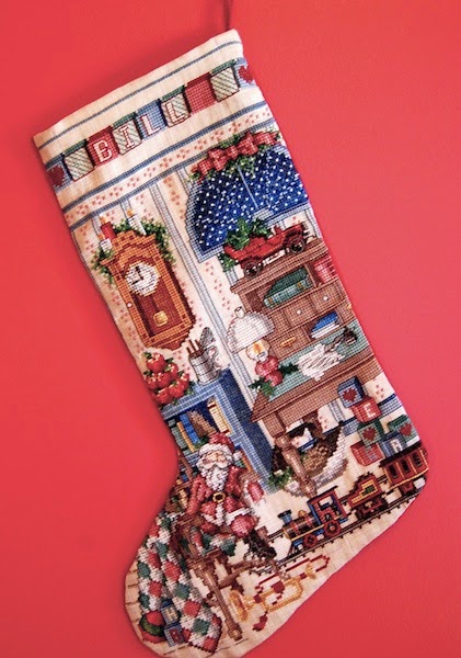 Cross Stitch And Country Crafts Stockings - Cross Stitch Patterns