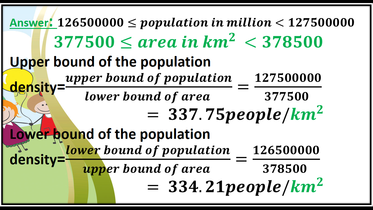 Math 10: CHAPTER-6 : UPPER AND LOWER BOUNDS