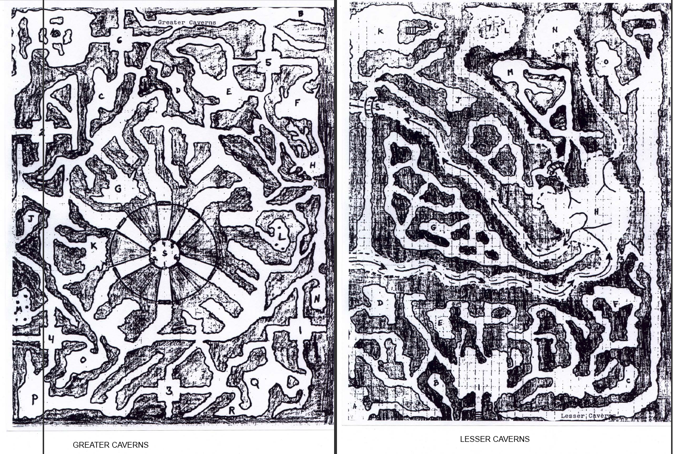 DYVERS: The Lost Caverns of Tsjoconth, part 4: The Greater and Lesser ...