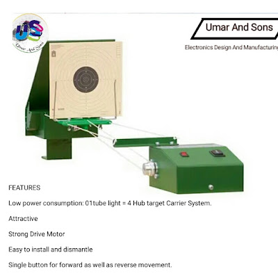 Automatic Moving Target Carrier System For 10 Meter Range