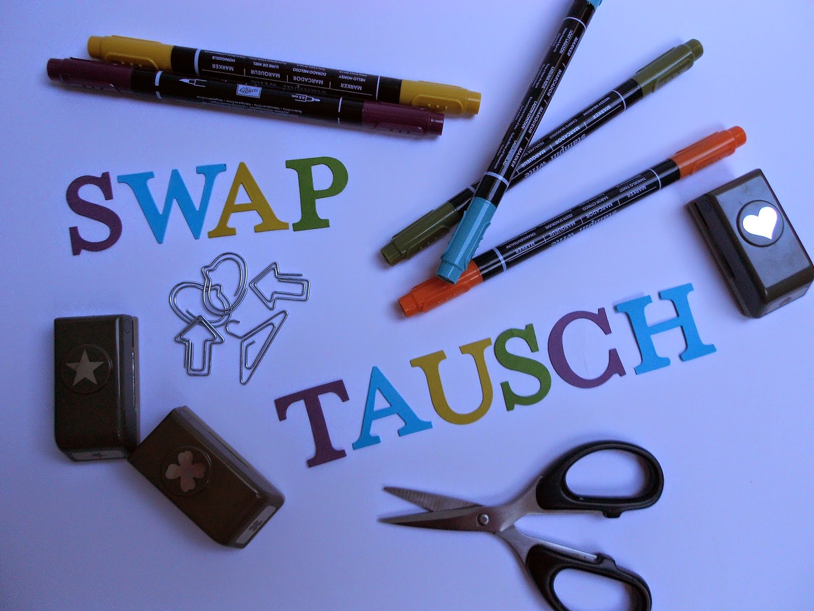 Sandra´s Bastelzimmer, verrückt und ausgestanzt!: Swap-Tausch .....