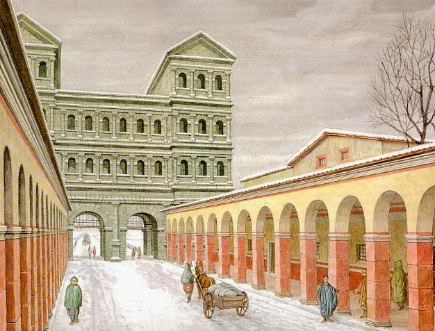 Arqueología en mi jardín: La Porta Nigra de Augusta Treverorum (Trier ...